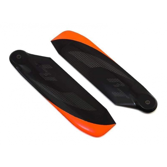 Rotortech Carbon tail blades 106mm Ultimate - Haleblader - Helikopter